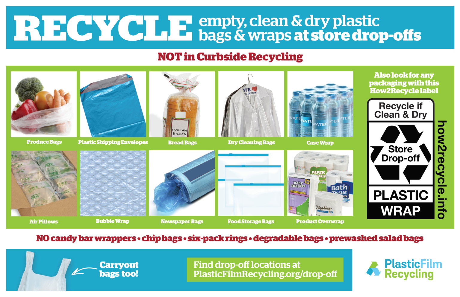 Plastic Wrap & Plastic Bags Recycling – Where Seattle Recycles